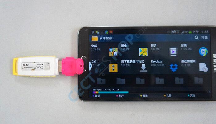 Android Robot USB OTG Connector