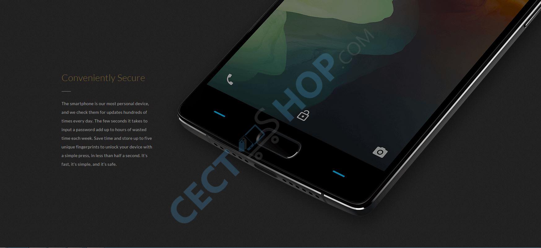 OnePlus Two (4+64GB/SANDSTONE BLACK)