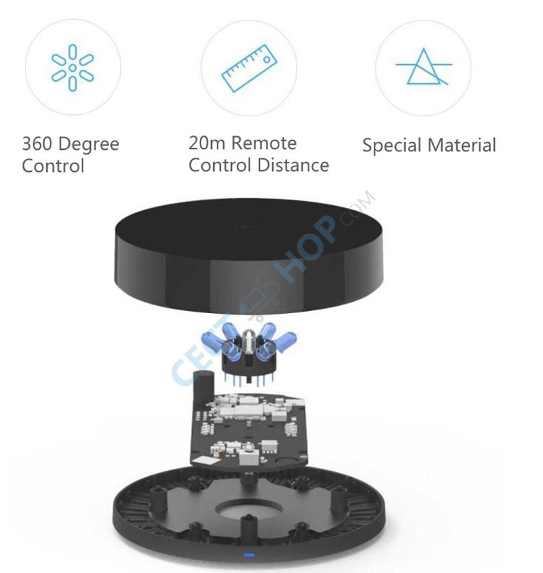 Original XIAOMI Universal IR Remote Controller (Black) Original XIAOMI Universal IR Remote Controller (Black)