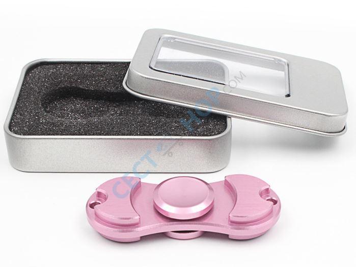 Dual Blade Titanlegierung Hand Fidget Spinner Toy