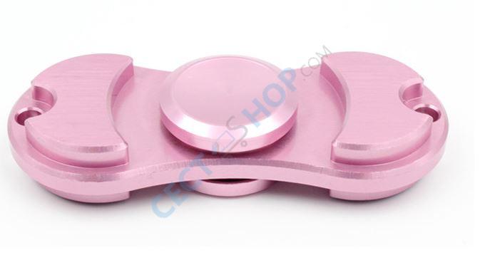 Dual Blade Titanium Alloy Hand Fidget Spinner Toy