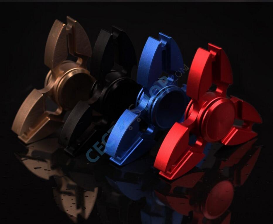 Tri Claw Aluminum Alloy Fidget Spinner