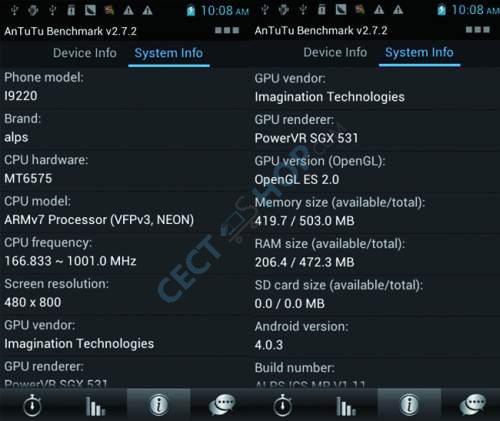 Star Note i9220 (BLACK)