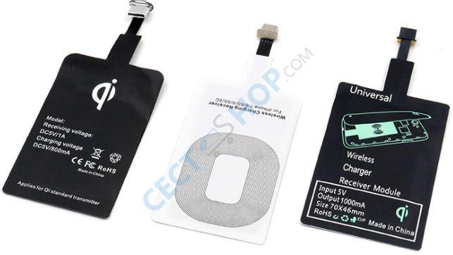 Qi Wireless Charging Receiver Pad for All Qi-Enabled Devices (for ...