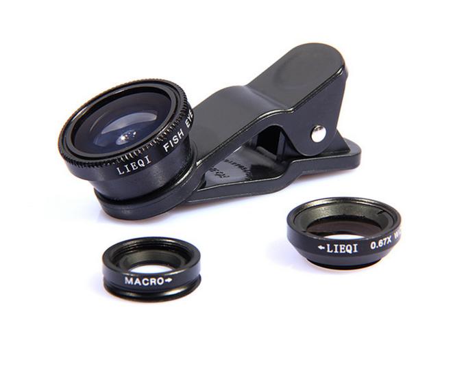 Universal 3 in 1 Clip On Lens